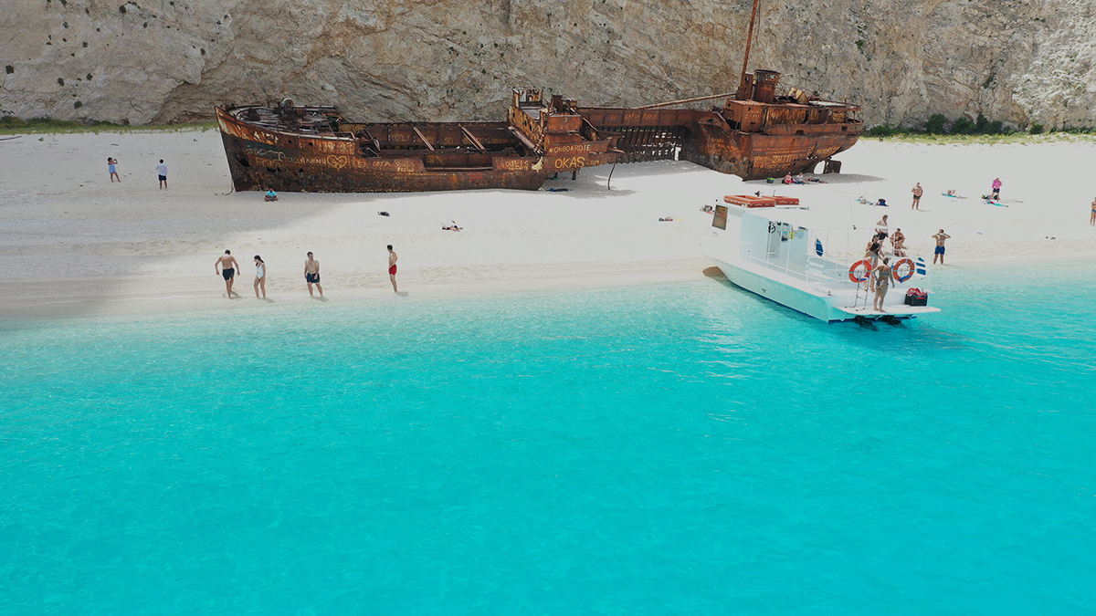 Add Services - Boat tour to the Shipwreck Beach in Zakynthos By Porto ...